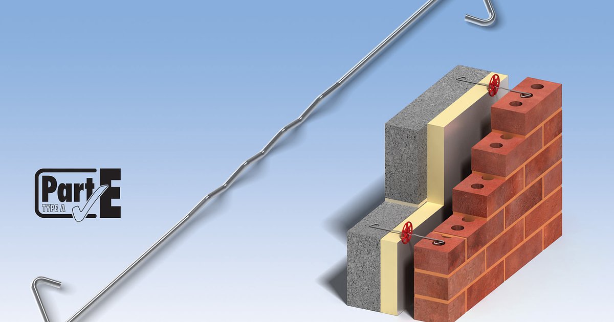 Staifix HRT4 Acoustic Wall Ties | Ancon