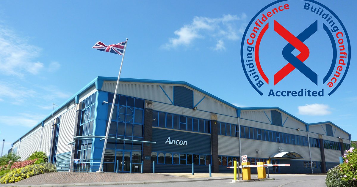 Ancon Awarded Prestigious ‘BuildingConfidence’ Accreditation | Ancon