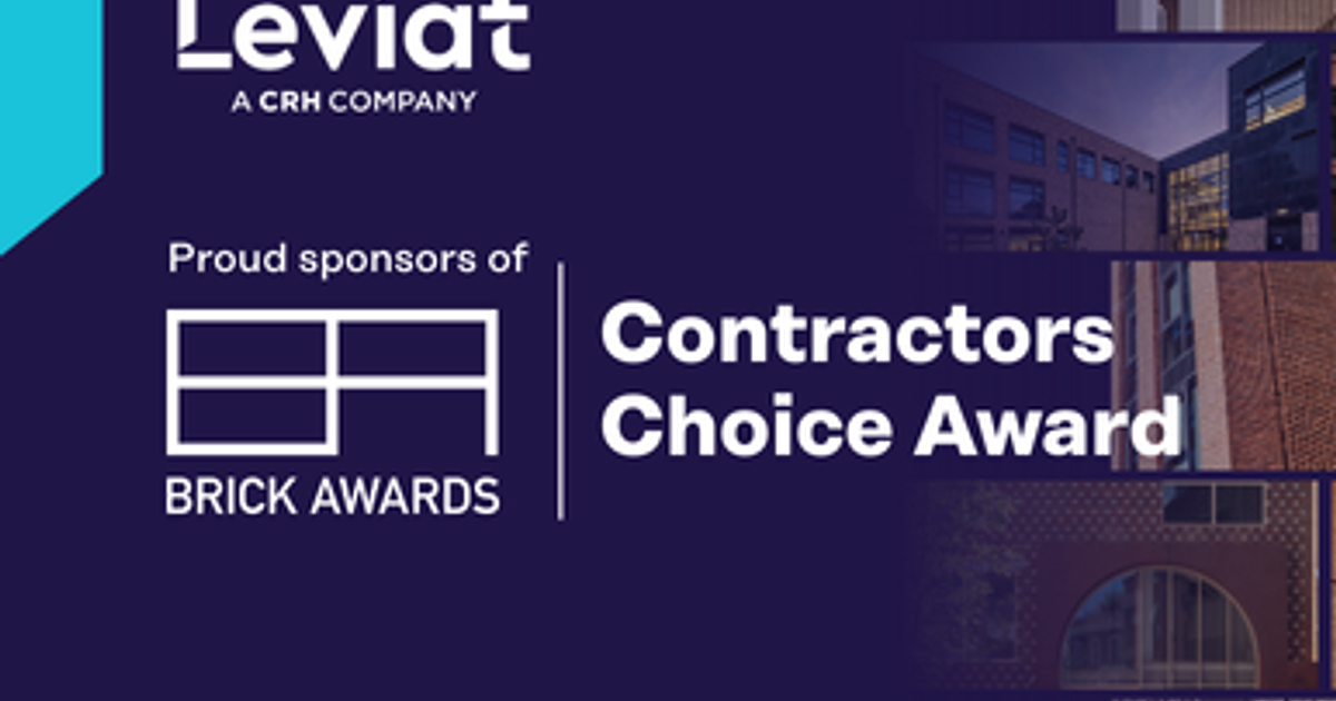 Leviat Sponsors Contractors Choice Award at Brick Awards 2025 | Ancon