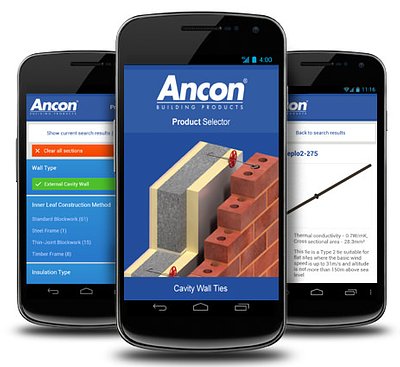 Ancon’s new App makes choosing wall ties simple | Ancon