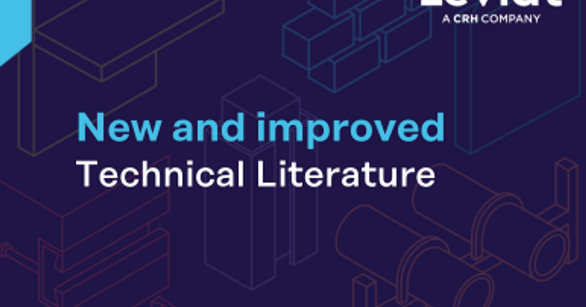 Leviat Announce New and Improved Technical Literature | Ancon