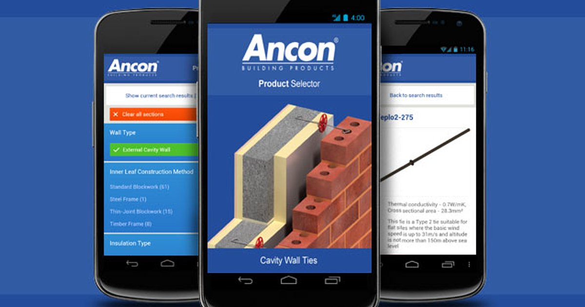 Ancon App shortlisted in industry awards | Ancon