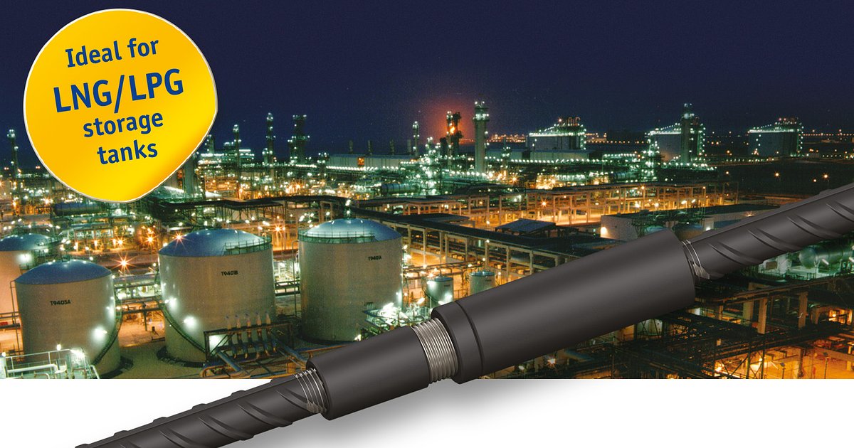 Super-cool rebar couplers from Ancon | Ancon