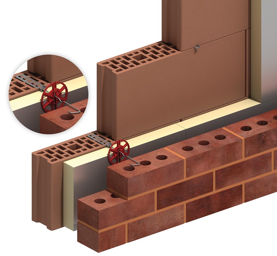 Ties for Cellular Clay Blocks | Ancon