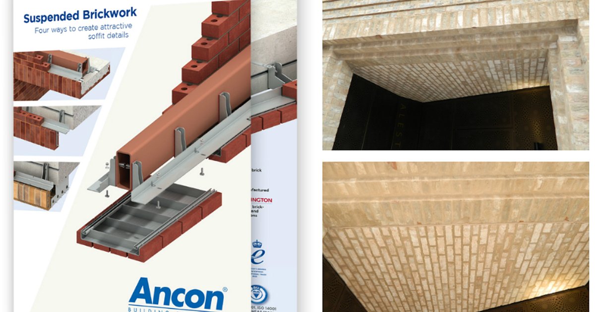 New suspended brickwork literature – 4 ways to create attractive soffit ...