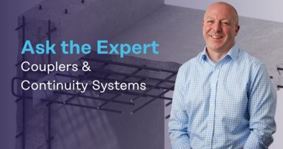 Ask the Expert: Coupler & Continuity Systems | Ancon