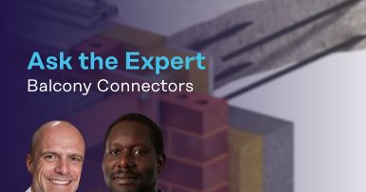 Ask the Expert: Balcony Connectors | Ancon